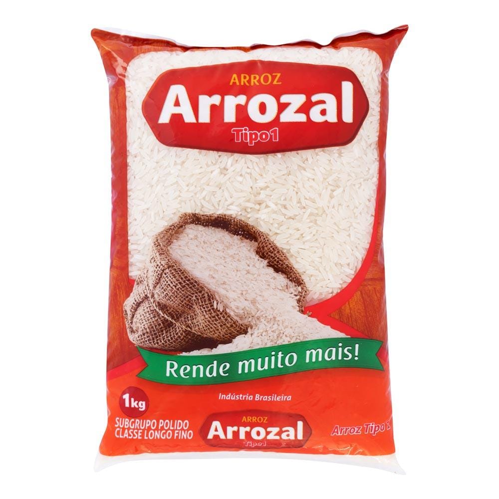 ARROZ RAROZ BCO T1 1KG | Mega Box Atacadista