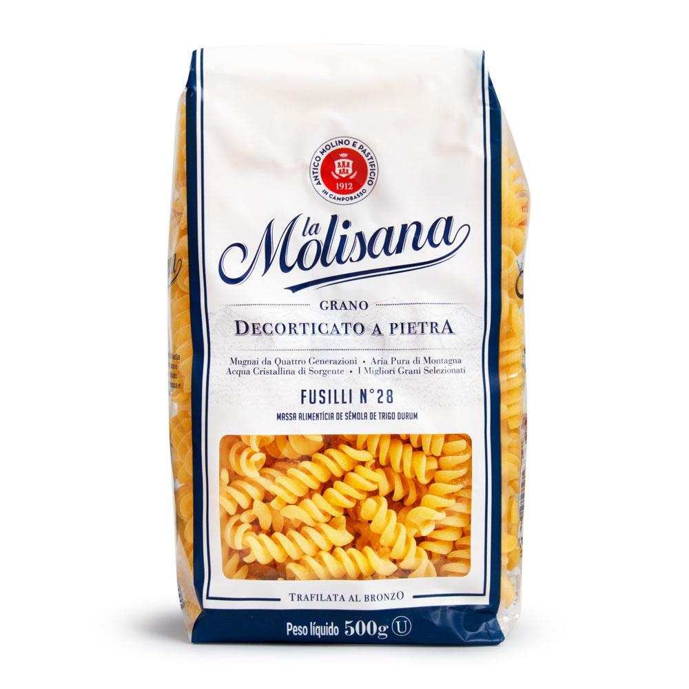 Fusilli Italiano La Molisana N° 28 500 g | Mega Box Atacadista