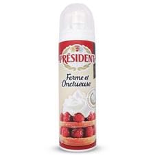 Creme de Chantilly Adoçado Spray Président Lata 250 g | Mega Box Atacadista