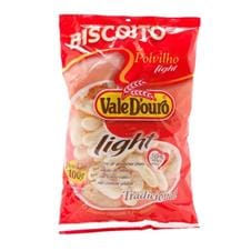 Biscoito Polvilho Salgado Light Vale D Ouro Pacote 100 g | Mega Box Atacadista
